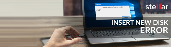 [Solution] : How to fix Insert New Disk Error Showing up in Pen Drive