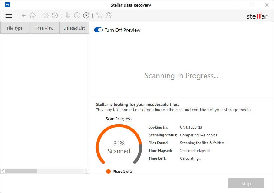 Stellar Data Recovery Professional- Complete Working Explained
