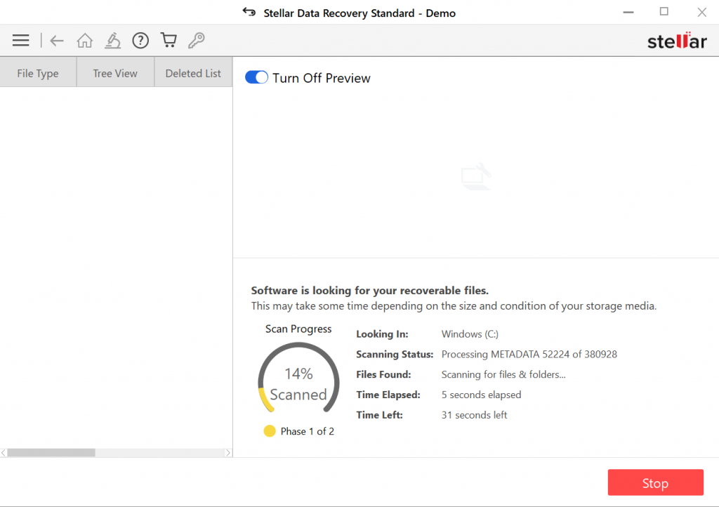Stellar Data Recovery Software for Windows - How to Recover Data?