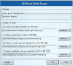 Steps to Customize BitRaser Drive Eraser Report?