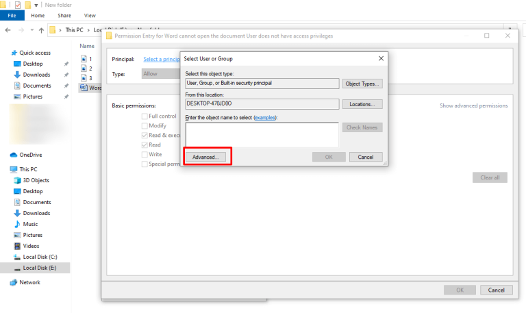 User Does Not Have Access Privileges' Error? Fixes Are Here!