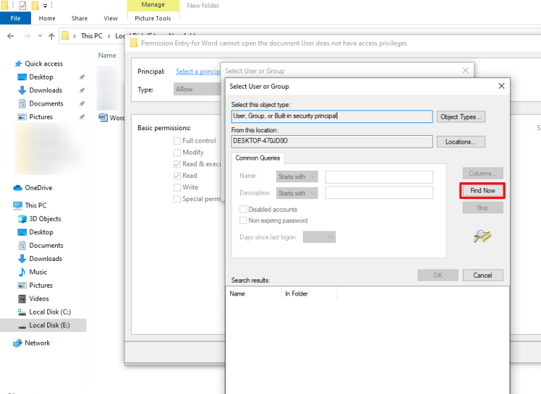 User Does Not Have Access Privileges' Error? Fixes Are Here!