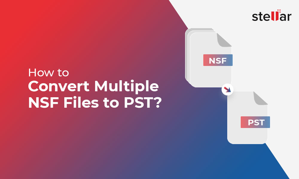 Convert NSF Files to PST Files Manually Convert NSF Files to PST Files Manually