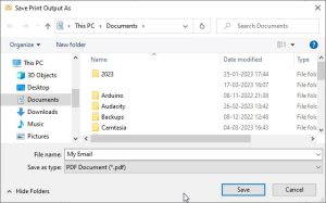 How to Save Outlook Email Messages in MSG/EML Format?