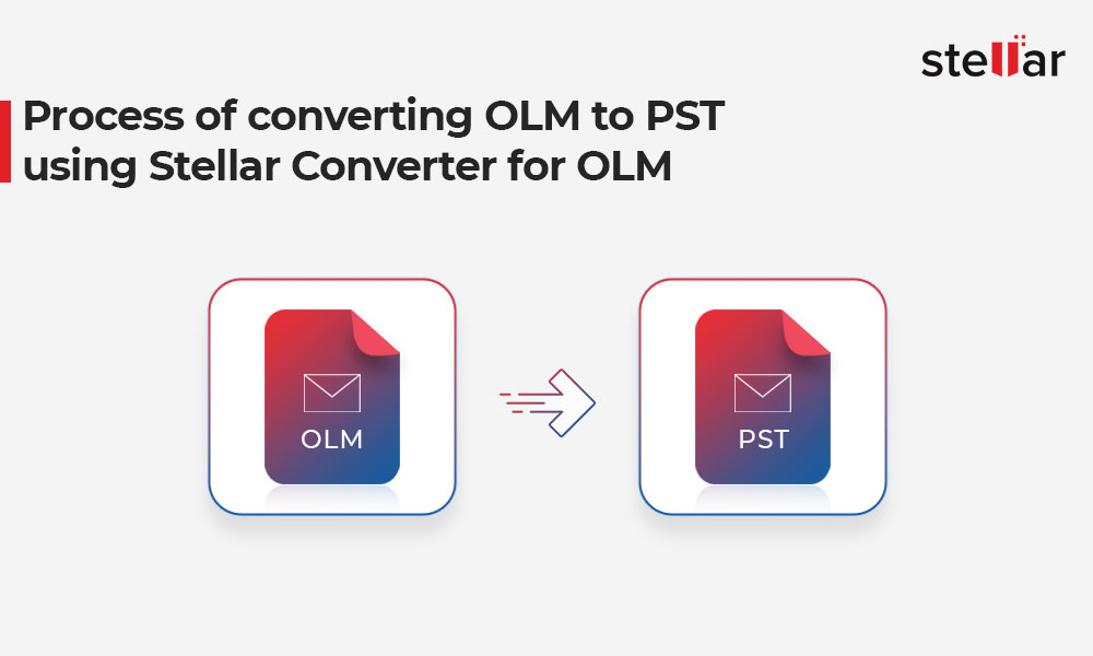 Converting OLM to PST using Stellar Converter for OLM