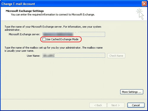 How to Turn off Cached Exchange Mode in Outlook? How to Turn off Cached Exchange Mode in Outlook?