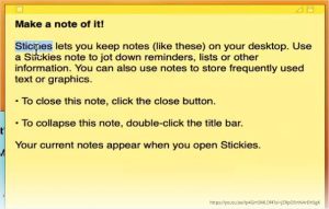 MacBook Sticky Notes: User Guide