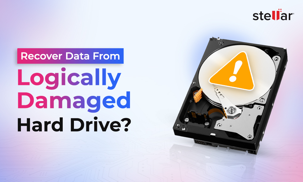 Logically Damaged HDD Recovery in India | Stellar